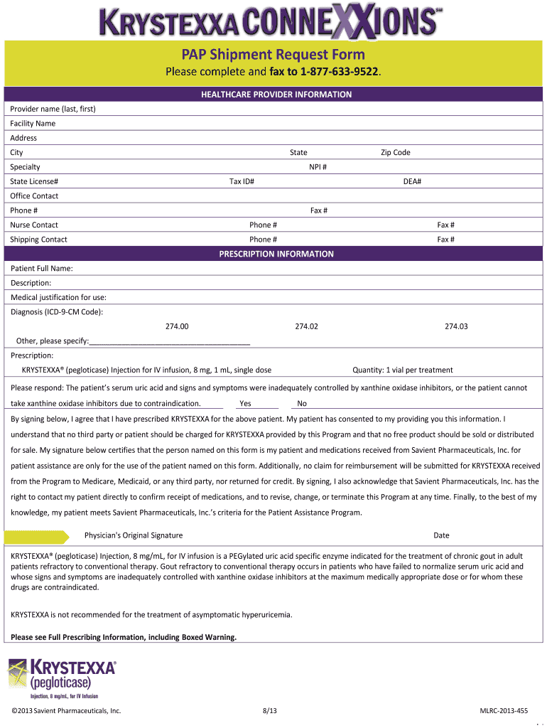Fillable Online needymeds Shipment Request Form - Needy Meds Fax Email Print - pdfFiller