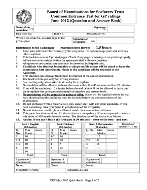 Fillable Online seafarers edu In the following questions select of the ...