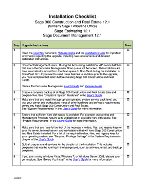 Fillable Online Sage 300 Construction and Real Estate 12 Fax Email ...