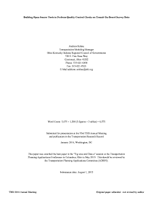 Fillable Online docs trb Building Open-Source Tools to Perform Quality ...