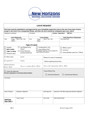 Fillable Online This form must be submitted to and approved by your ...