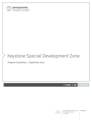 Fillable Online Keystone Special Development Zone - KIZ Resources, LLC ...