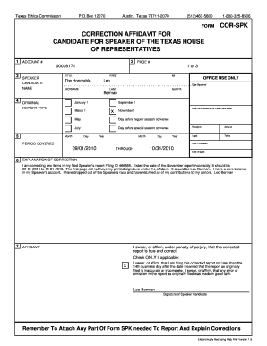 Fillable Online COR-SPK Fax Email Print - pdfFiller