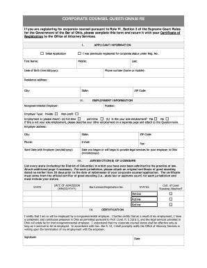 Fillable Online Membership application form - Supreme Court Fax Email ...