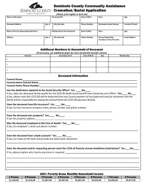 Fillable Online seminolecountyfl Seminole County Community Assistance ...