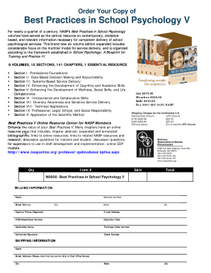 Fillable Online nasponline Order Your Copy of Best Practices in School ...