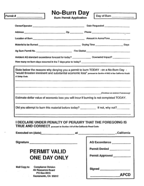 Fillable Online gbuapcd No-Burn Day Burn Permit Application - gbuapcd ...