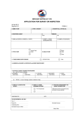 Fillable Online S1 Application Form for Survey Inspectionsdoc Fax Email ...