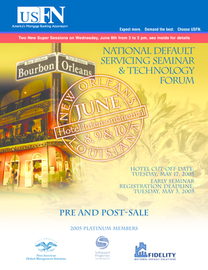 Fillable Online usfn National Seminar Brochure - USFN - usfn Fax Email ...