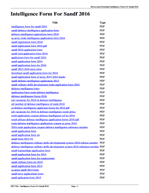 Fillable Online aat-tw Intelligence Form For Sandf 2016. intelligence ...