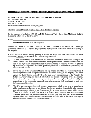 Fillable Online CA and Agency Disclosure Form - 100 120 160 CVDE Fax ...