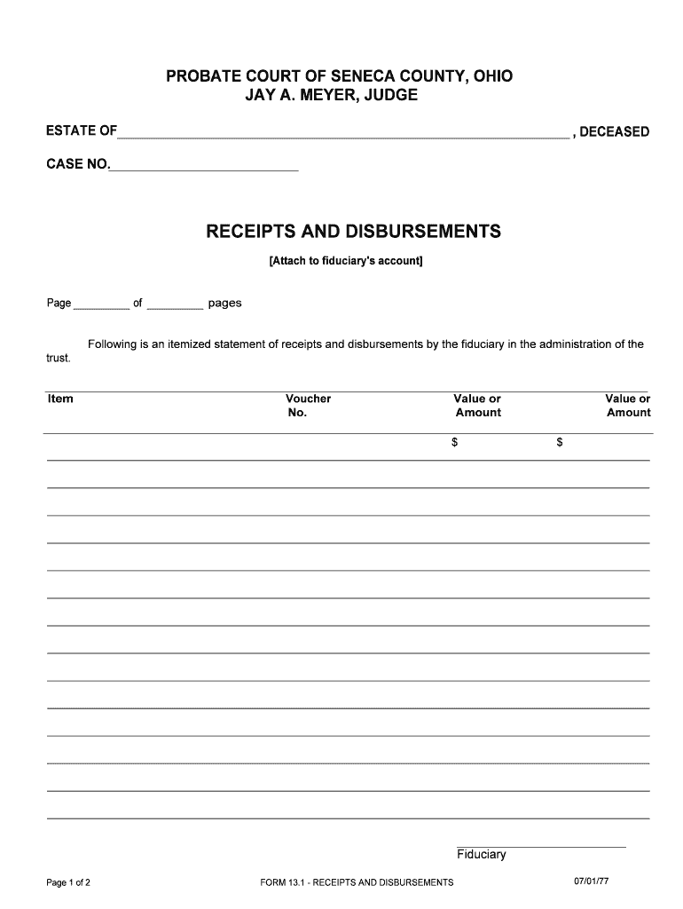 Fillable Online RECEIPTS AND DISBURSEMENTS - res.cloudinary.com Fax ...