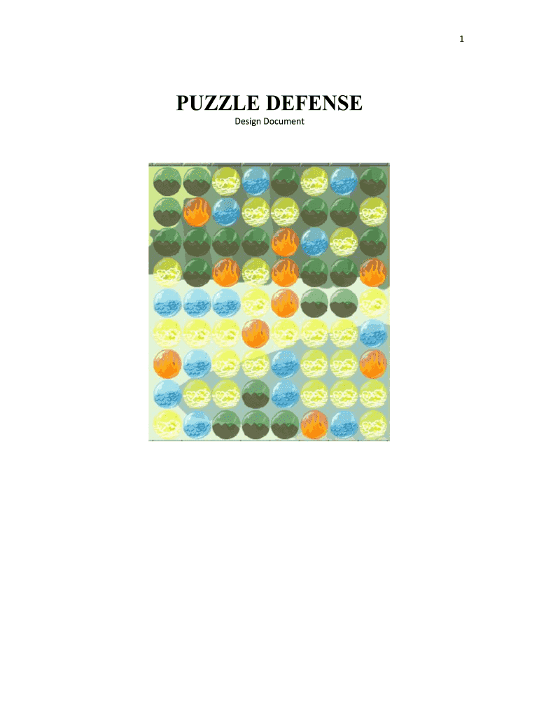 Fillable Online courses soe ucsc PUZZLE DEFENSE - University of ...