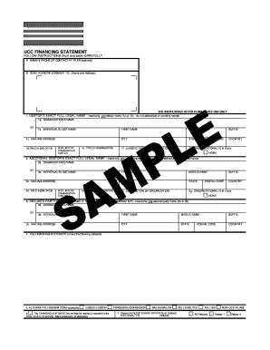Fillable Online UCC FINANCING STATEMENT - Amazon S3 Fax Email Print ...