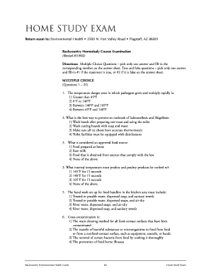 Fillable Online Home Study exam Fax Email Print - pdfFiller