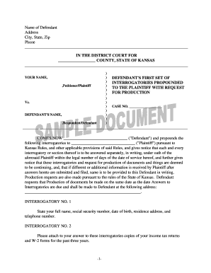 Fillable Online Name of Defendant Address City, State, Zip IN THE DISTRICT ... Fax Email Print ...