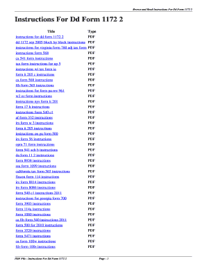 Fillable Online Browse and Read Instructions For Dd Form 1172 2 Fax ...