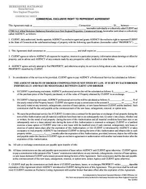 Fillable Online Commercial listing agreement - s3.amazonaws.com Fax ...