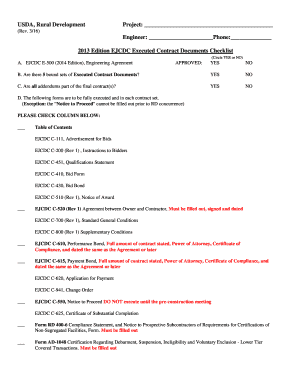Fillable Online CONSTRUCTION CONTRACT REVIEW CHECKLIST Fax Email Print ...