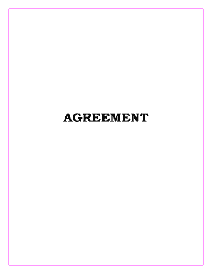 Fillable Online AGREEMENT FINAL DRAFT - hannahsplacedaycare.com Fax Email Print - pdfFiller