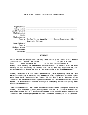 Fillable Online Lender Consent Form - Way Service, Ltd. Fax Email Print - pdfFiller