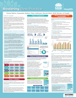 Fillable Online Rostering Best Practice Fax Email Print - pdfFiller