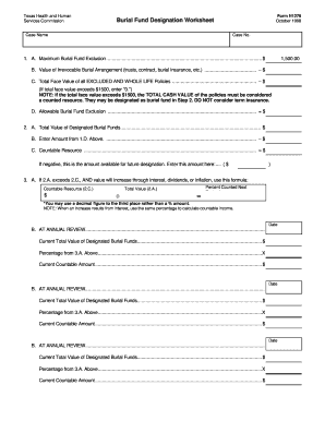 Fillable Online Texas Health and Human Form H 1276 Services Commission ...