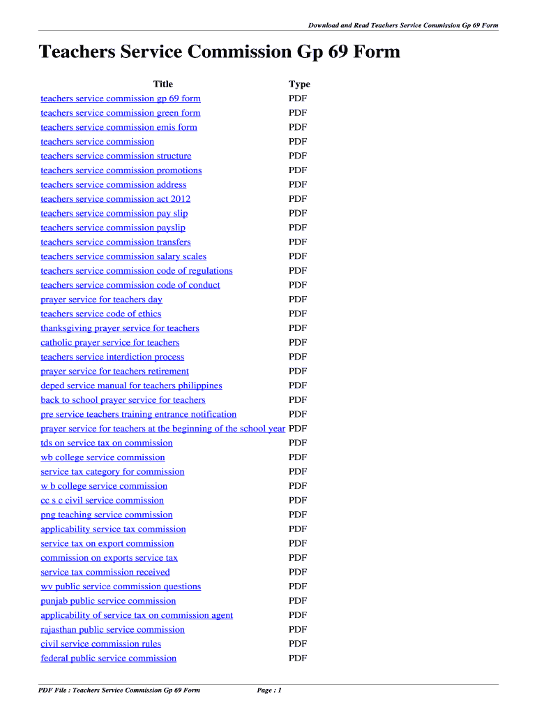 Gp69 Form - Fill Online, Printable, Fillable, Blank | pdfFiller