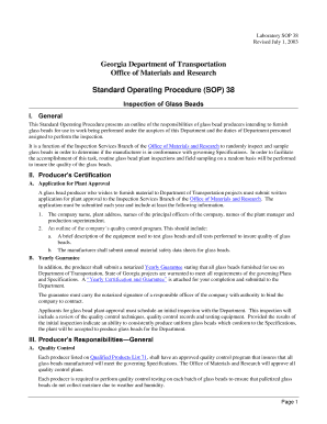 Fillable Online dot ga Georgia Department of Transportation Office of ...