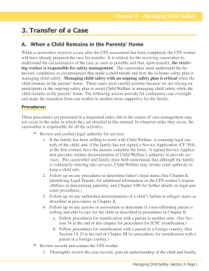 Fillable Online Transfer of a Case Fax Email Print - pdfFiller