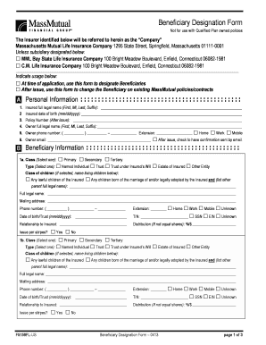 Fillable Online Beneficiary Designation Form - Florida Fax Email Print ...