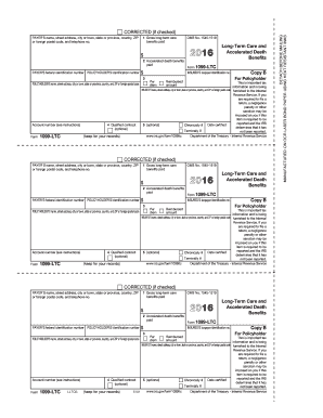 Fillable Online PAYER S federal identification number POLICYHOLDER'S ...