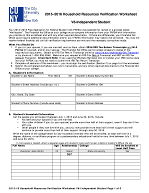 Fillable Online laguardia Your 2015 2016 Free Application for Federal Student Aid (FAFSA) was ...