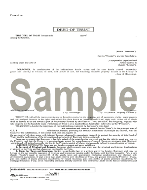Fillable Online thecompliancegroup DEED OF TRUST - thecompliancegroup.net Fax Email Print ...