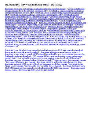 Fillable Online 68246bf ENGINEERING DRAWING REQUEST FORM. ENGINEERING ...