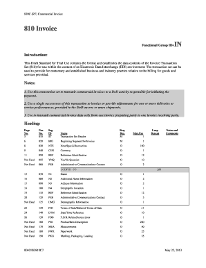 Fillable Online dfas 810C (R7) Commercial Invoice - DFAS Home - dfas ...