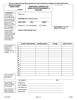 Fillable Online Illinois Statewide Forms - APPROVED - Additional ...