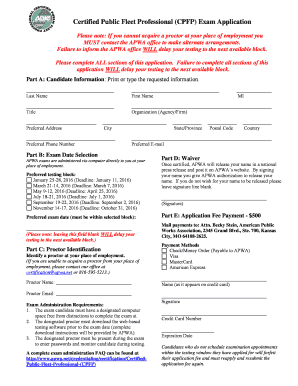 Fillable Online apwa Certified Public Fleet Professional (CPFP) Exam ...