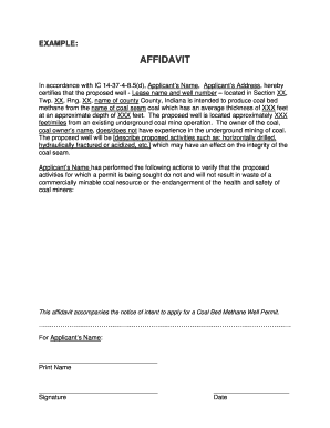 Fillable Online secure in AFFIDAVIT - Indiana Fax Email Print - pdfFiller