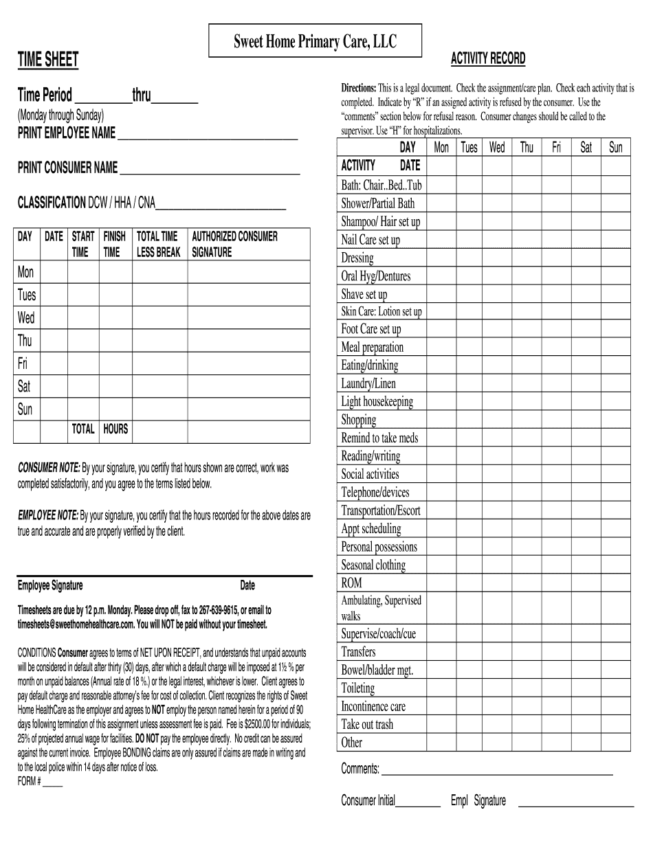 How To Edit Home Care Timesheets