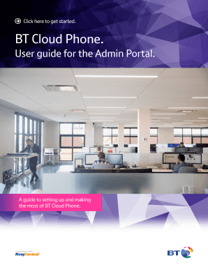 Fillable Online BT Cloud Phone. - Help BT Business BT.com Fax Email Print - pdfFiller