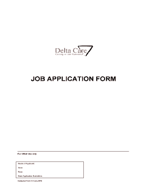 Fillable Online Home Care Application Form. Home Care Application Form ...