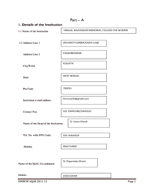 Hmm College - Fill and Sign Printable Template Online