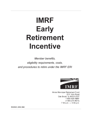 Fillable Online imrf Member benefits, - imrf Fax Email Print - pdfFiller