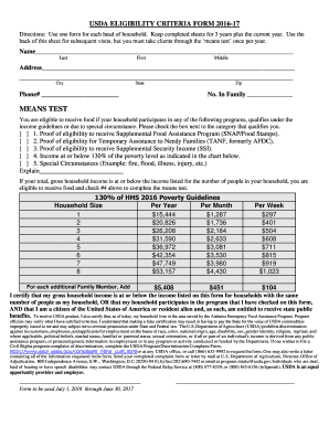 Fillable Online MEANS TEST - foodbanknorthal.org Fax Email Print ...