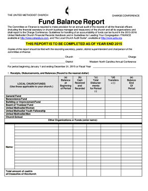 Fillable Online Fund Balance Report - wnccadmin.org Fax Email Print ...