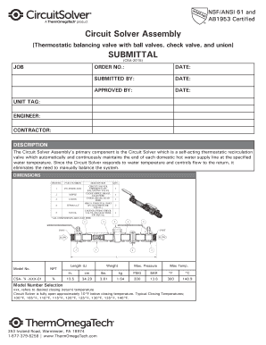Fillable Online CS-Assembly-Submittal-Form.indd Fax Email Print - pdfFiller