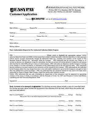 Fillable Online easypay Easypay Deduction Authority (Centrelink ...