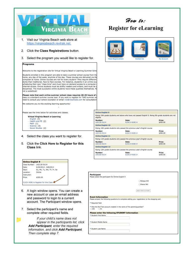 Fillable Online Register for eLearning Fax Email Print - pdfFiller