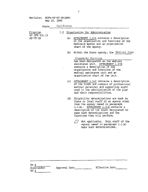 Fillable Online dhcs ca ENCLOSURE 1 Revised Pages for: CALIFORNIA ...